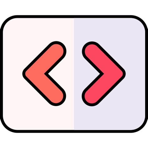 Code Generic Color Lineal Color Icon
