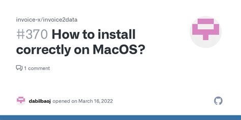 how to install correctly on macos · issue 370 · invoice x