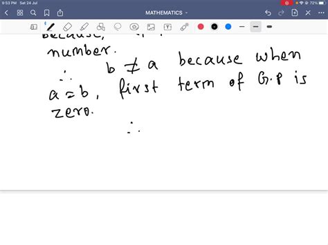 SOLVED If A B C Are In AP B A C B And A Are In GP Then Find A B C