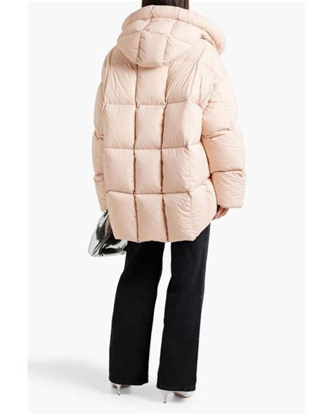 Ienki Ienki Wendy Quilted Shell Hooded Down Jacket In Natural Lyst