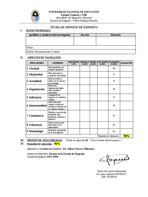 Validador Dr Gilbert Oyarce Firmado Pdf