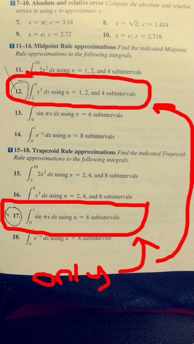 solved compute the absolute and relative errors in using c