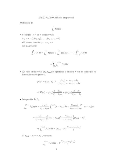 Integracion 3 Pdf Integral Objetos Matemáticos