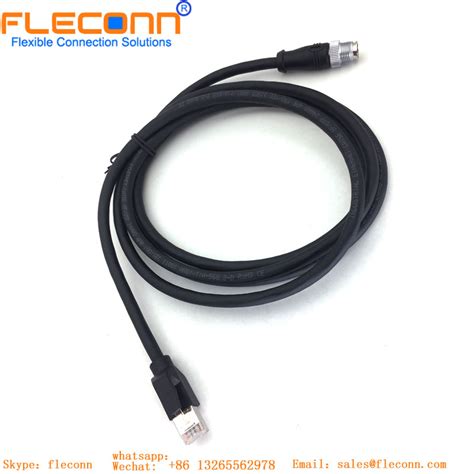 M12 X Coded Ethernet Cable