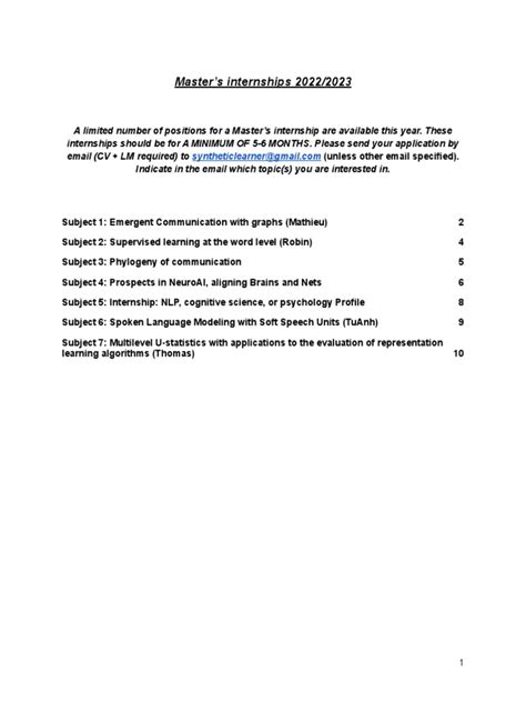 Internship Topics 2022 2023 Pdf Machine Learning Artificial