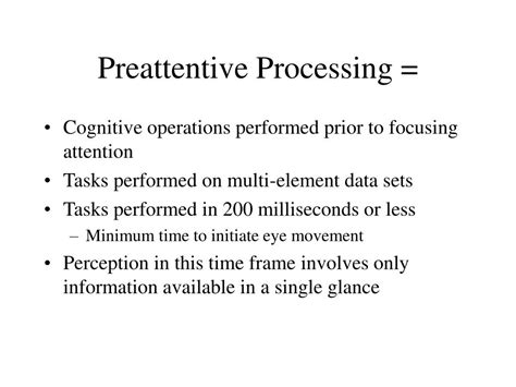 Ppt Review Of High Speed Visual Estimation Using Preattentive