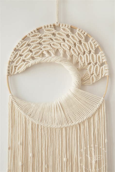 Macrame Tree Of Life Wall Art Macrame Wall Hanging Large Etsy