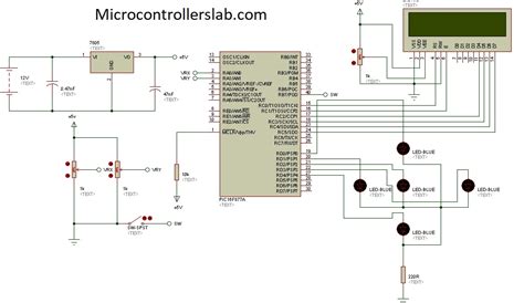 Joystick Module Interfacing With Pic Microcontroller With Example