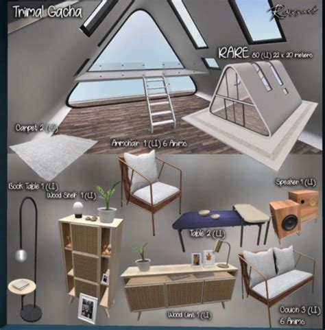 Second Life Marketplace Rassuel Trimal Gacha Rare