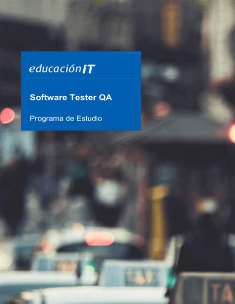 Curso De Software Tester Qa Qa Testing Curso De