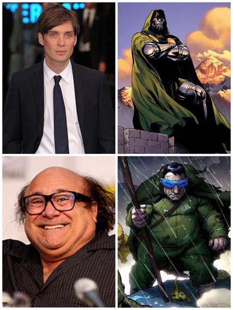 Mcu Fantastic Four Villains Cillian Murphy As Doctor Doom And Danny