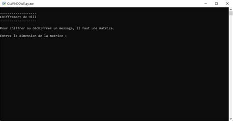 Chiffrement De Hill En Python Mathwebfr