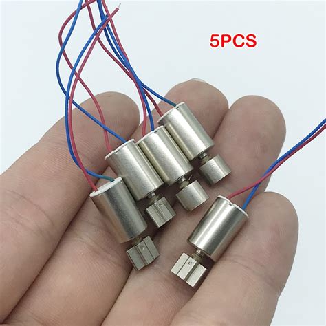 Pcs Mini Coreless Vibrating Motor Vibrating Motor DC V V V X Mm Cylindrical