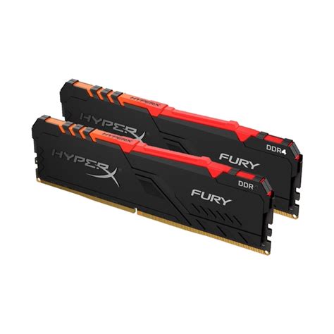 Ram Pc Kingston Hyperx Fury Rgb 16gb 3200mhz Ddr4 Kit 2x8gb Hx432c16fb3ak2 16