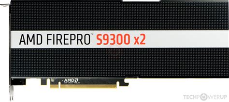 Amd Firepro S9300 X2 Specs Techpowerup Gpu Database