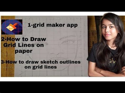 GRID METHOD OF DRAWING How To Draw From Photo Using Grid Method Tutorial By Beginners Archives