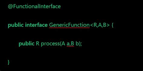 Functional Interface Using Generics Awesome Programmer