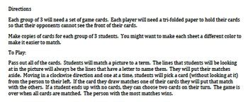 Parallel Perpendicular And Intersecting Lines Game TPT