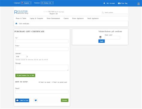 CS Cart Resistor Theme Responsive Template WebKul