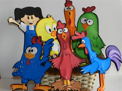 Ateli De E V A Turma Da Galinha Pintadinha