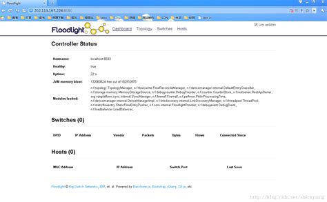 基于ubuntu 的Floodlight mininet搭建OpenFlow测试平台 Phoenix