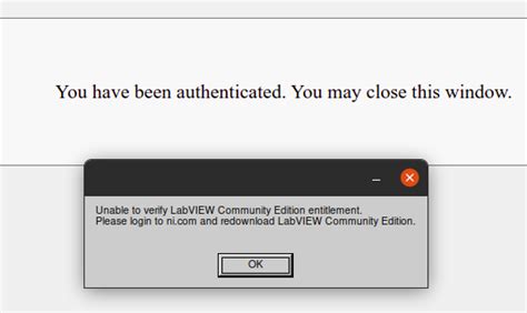 Solved Labview Community 2020 Edition Activation Ni Community