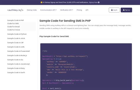 sms api api apislist