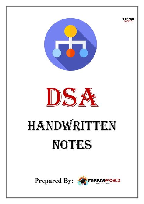 Dsa Handwritten Notes Pdf Connect 4 Techs