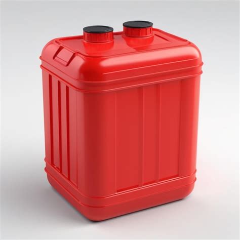 A Red Container With The Number 3 On It Premium Ai Generated Psd