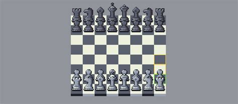 Github Bradhillierpixel Chess Pixel Chess Is A Two Player Pass And