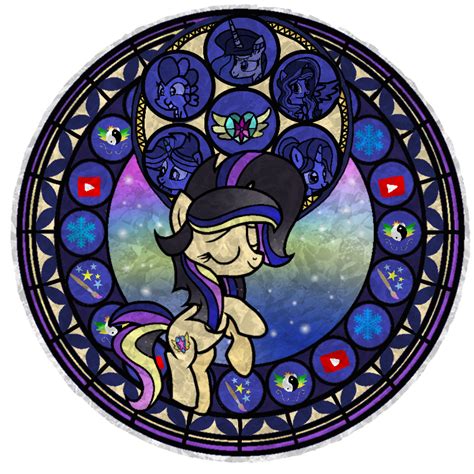 Mlp Ng Iim Stainned Glass Nabila Firdayanti By Nabilafirdayanti73