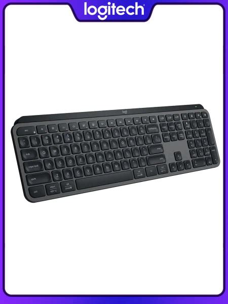 Клавиатура беспроводная Logitech Mx Keys Английская раскладка черный купить на Ozon по низкой