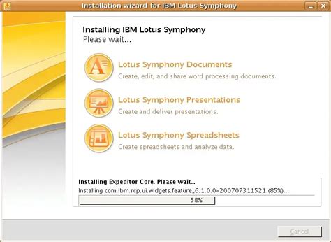 Installing The IBM Lotus Symphony Beta Office Suite On Ubuntu