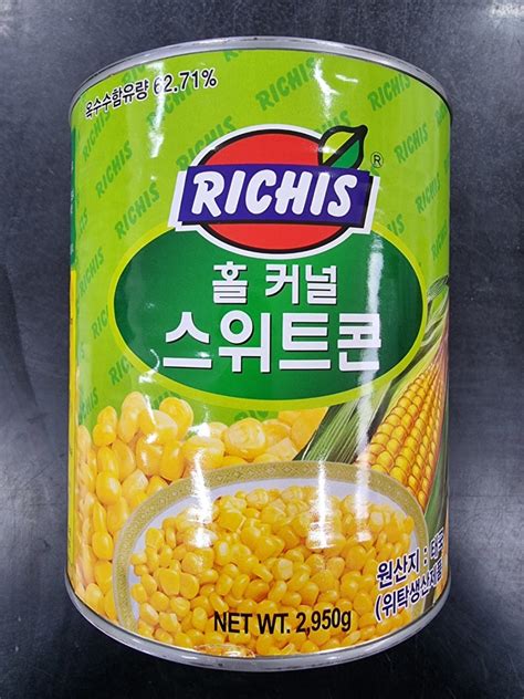 동서 리치스 스위트콘 kg 대용량 업소용 콘샐러드 옥수수콘 원 식봄