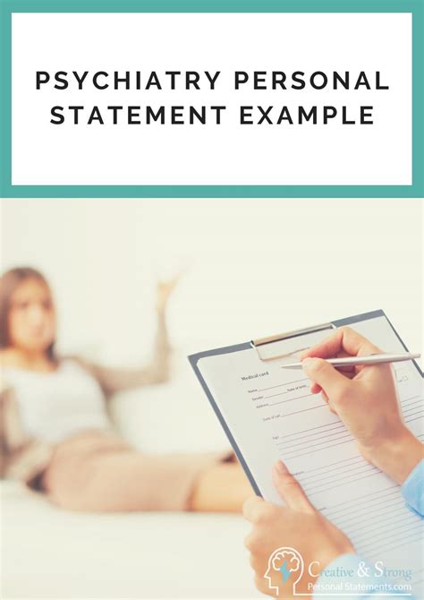 Psychiatry Personal Statement Examples By Cs Personal Statements Issuu