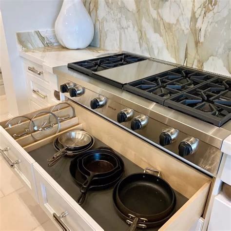 7 способов хранения крышек от кастрюль | Postel-Deluxe.ru