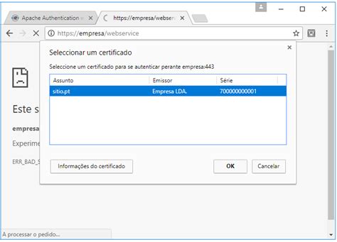 Configure Client Authentication With Digital Certificates On Apache
