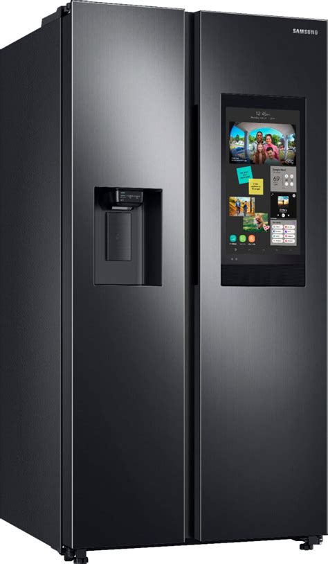 Customer Reviews Samsung 267 Cu Ft Side By Side Smart Refrigerator