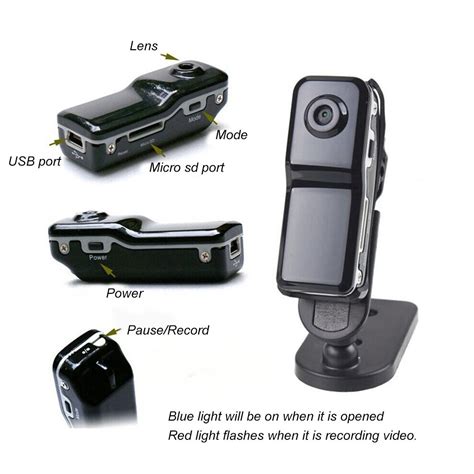 Ready Stock Portable Mini Dv Camcorder Dvr Video Camera Webcam