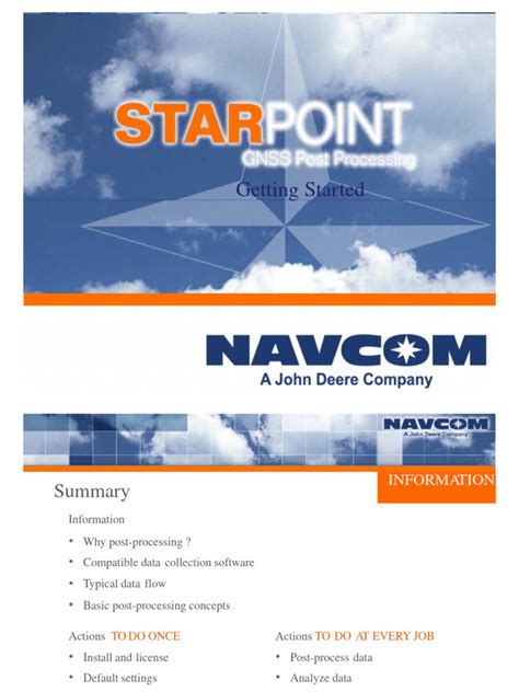 starpoint gettingstarted pdf computer file surveying
