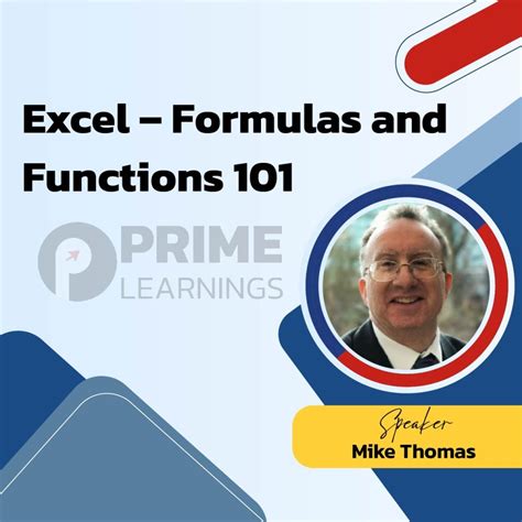 Excel Formulas And Functions 101 Prime Learnings