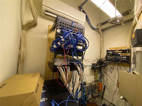 Badly Misguided Cabling Photos Cabling Installation And Maintenance