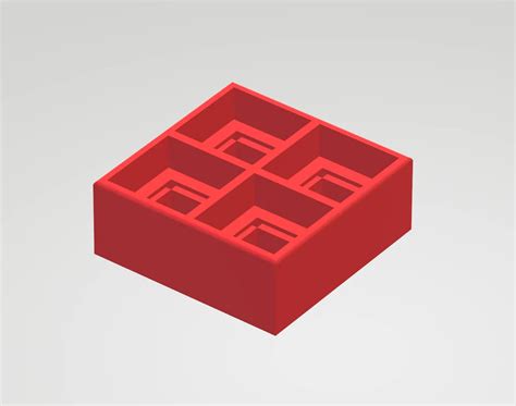 4 Key Tester Keyboard Fidget By Iblond Download Free Stl Model