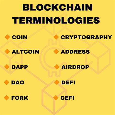 Adeel Azhar Rana On Linkedin 🔷 Blockchain Terminologies 🔸coin It