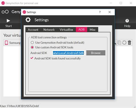 Android Genymotion Doesnt Work Adb Server Didnt Ack On Windows