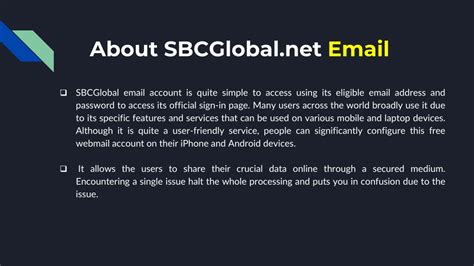 PPT How To Configure SBCGlobal Email Account On IPhone PowerPoint Presentation ID 11872138