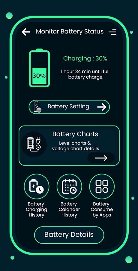 Monitor Battery Status Android Studio Project By Elveeinfotech Codester