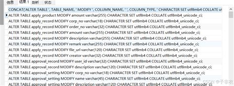 Mysql将数据库所有表格和列编码格式从utf8mb3换成utf8mb4utf8mb3 转 Utf8mb4 Csdn博客