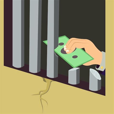 Premium Vector A Vector Illustration Concept About Corrupt