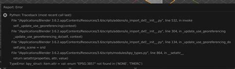 Blender DXF Add On Import Error Prevents Opening Blender Addons Blender Projects